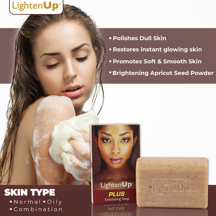 Omic LightenUp PLUS Exfoliating Infused Soap | Mitchell Brands