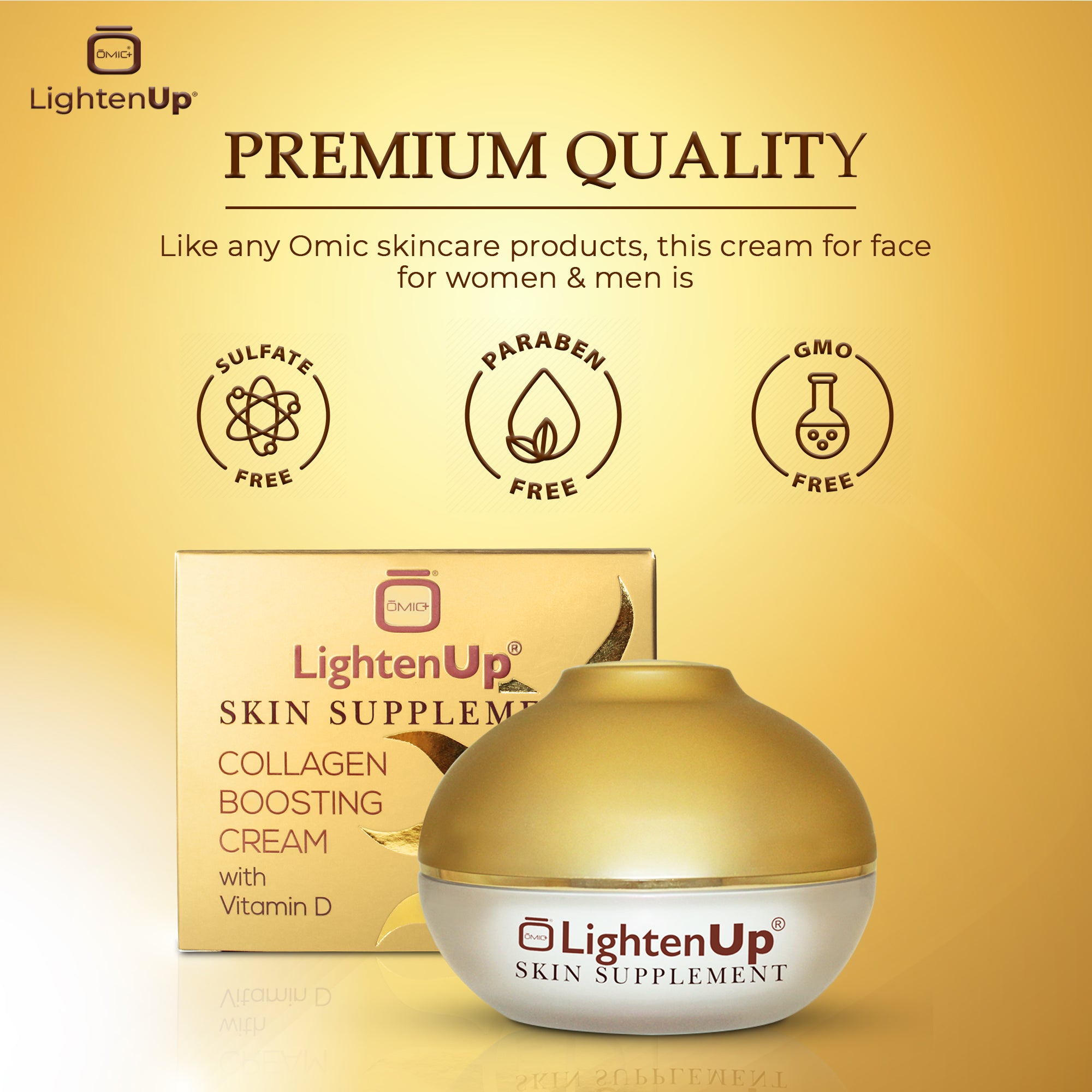 Omic LightenUp PLUS Lightening Body Lotion | Mitchell Brands